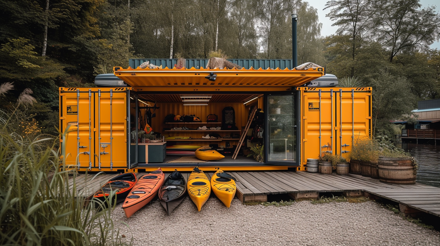 40ft Pallet Wide shipping container - Cubner